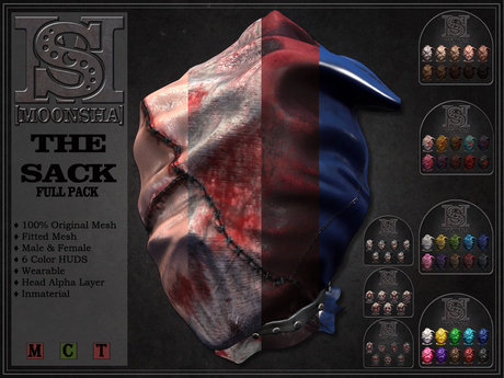 Second Life Marketplace - [MoonSha] The Sack - FULL PACK